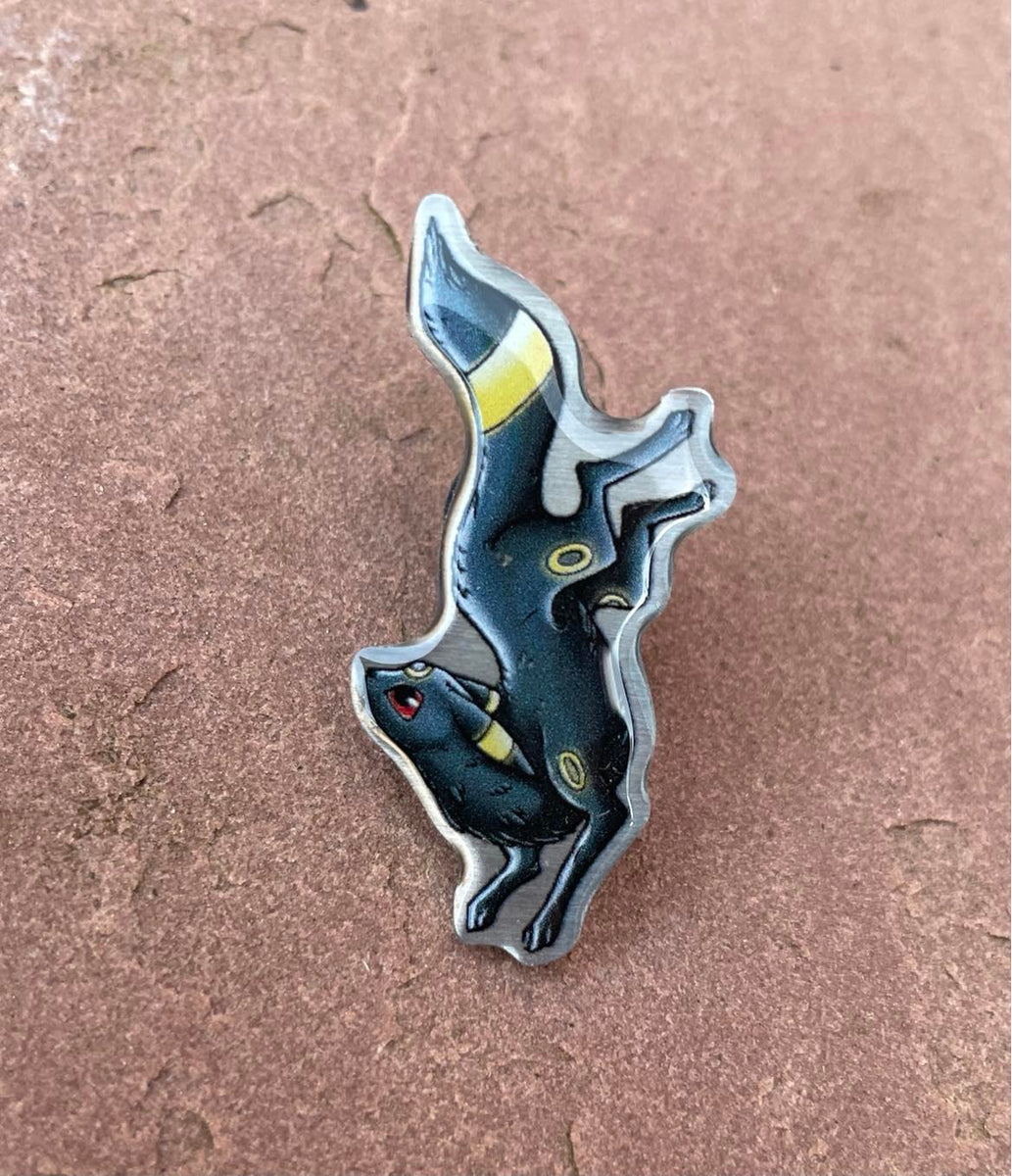 Umbreon Pin Badge – Little Dragon Designs