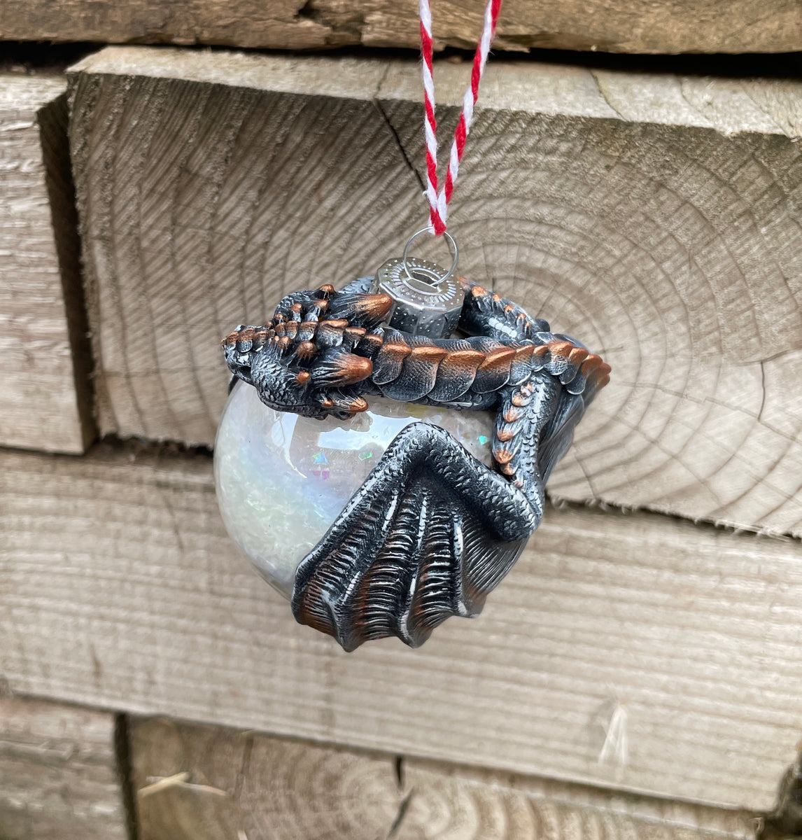 Copper Wing Bauble Dragon – Little Dragon Designs
